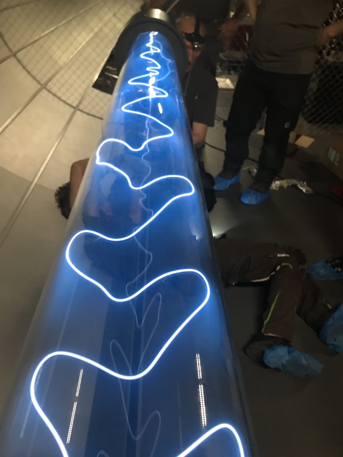 Brilliant Plasma Tube Displays with Glass, Gas & Electricity